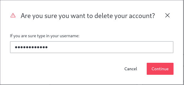 Oauth based users cannot delete their accounts · Issue #21043 · RocketChat/Rocket.Chat · GitHub