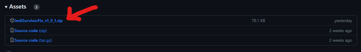 wheres the "Win64" folder? can't find it (steam version) · Issue #1 · Lyall/JediSurvivorFix · GitHub