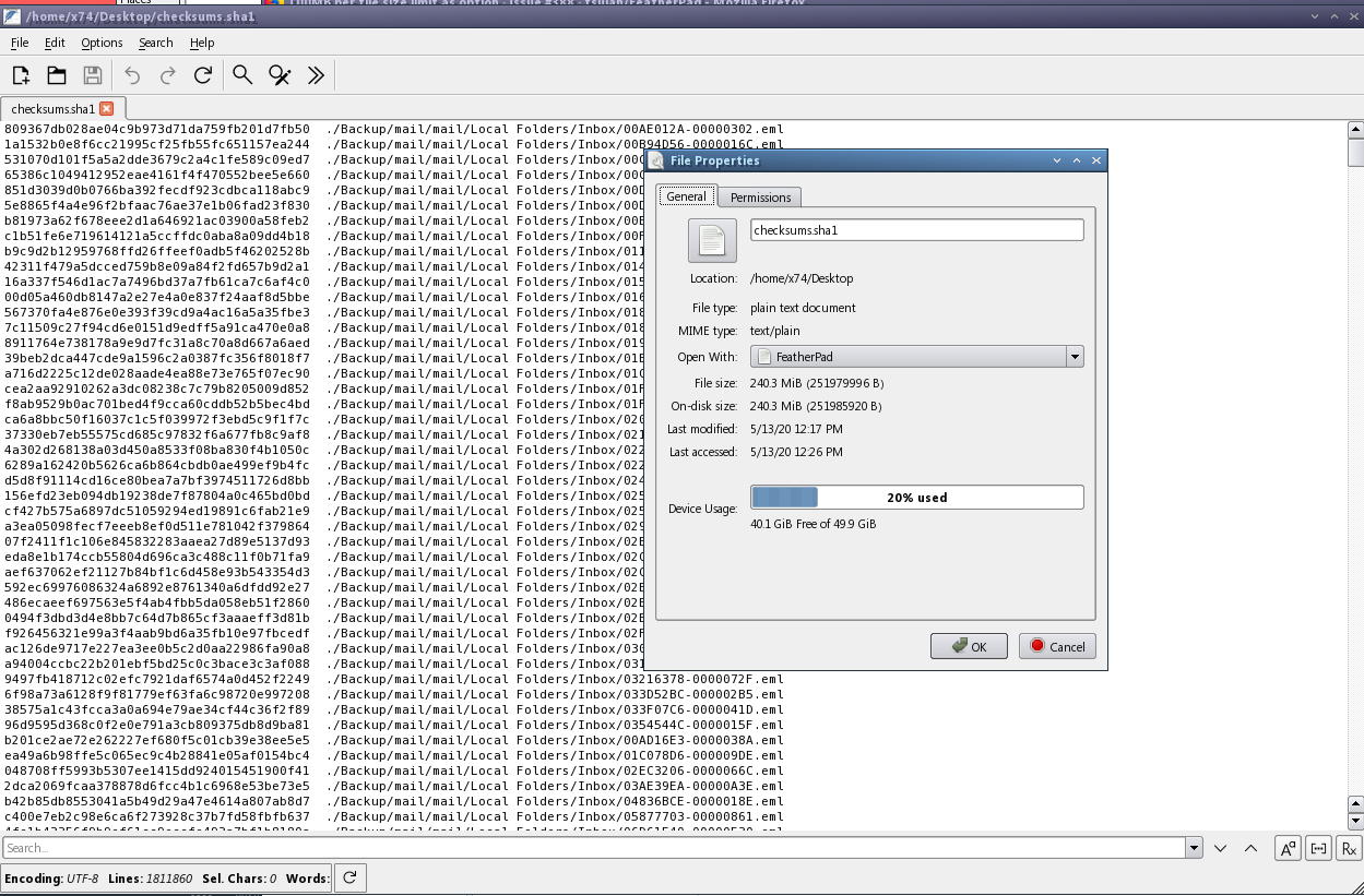 100MB per file size limit as option · Issue #388 · tsujan/FeatherPad ...