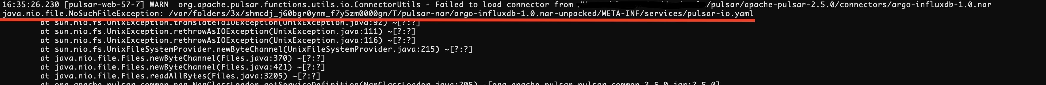 Cannot Create Pulsar Io Connector With Nar Maven Plugin · Issue 6701 · Apachepulsar · Github