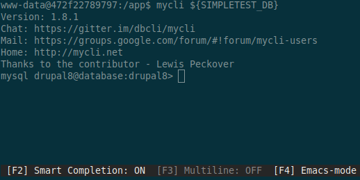 mycli tooling command output format is broken, but works inside the box · Issue #2453 · lando ...