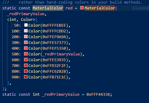 MaterialColor inconsistencies with Material 3? · Issue #127228 ...