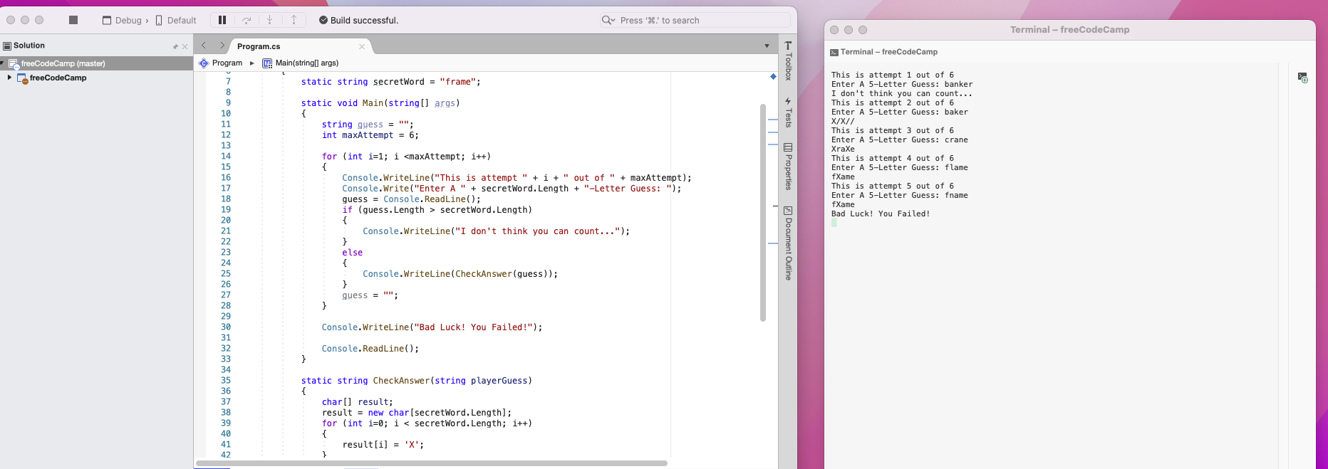 GitHub - ollieChurch/wordlegame