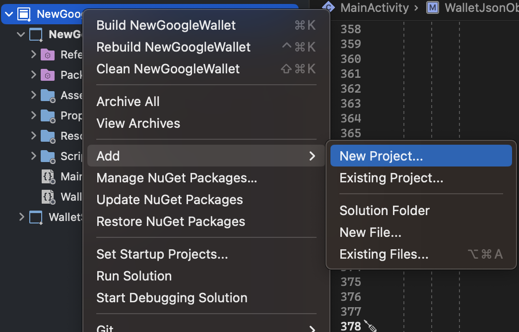 GitHub - brunoeduf1/XamarinGoogleWallet