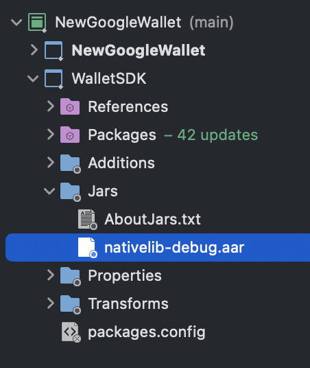 GitHub - brunoeduf1/XamarinGoogleWallet