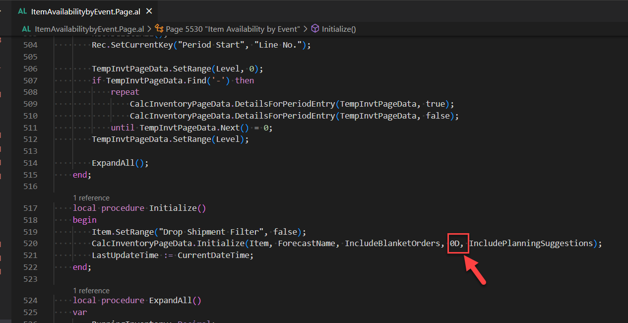 [Event Request] Page 5530 "Item Availability by Event" - OnBeforeInitialize · Issue #19918 ...