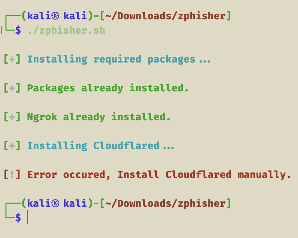 Error: Install Cloudflared Manually · Issue #322 · htr-tech/zphisher · GitHub