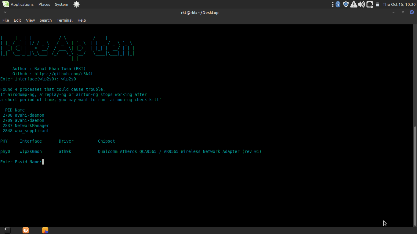 GitHub - r3k4t/Fake_Ap_Gen: A Wifi Fake Access Point Generator Tool.