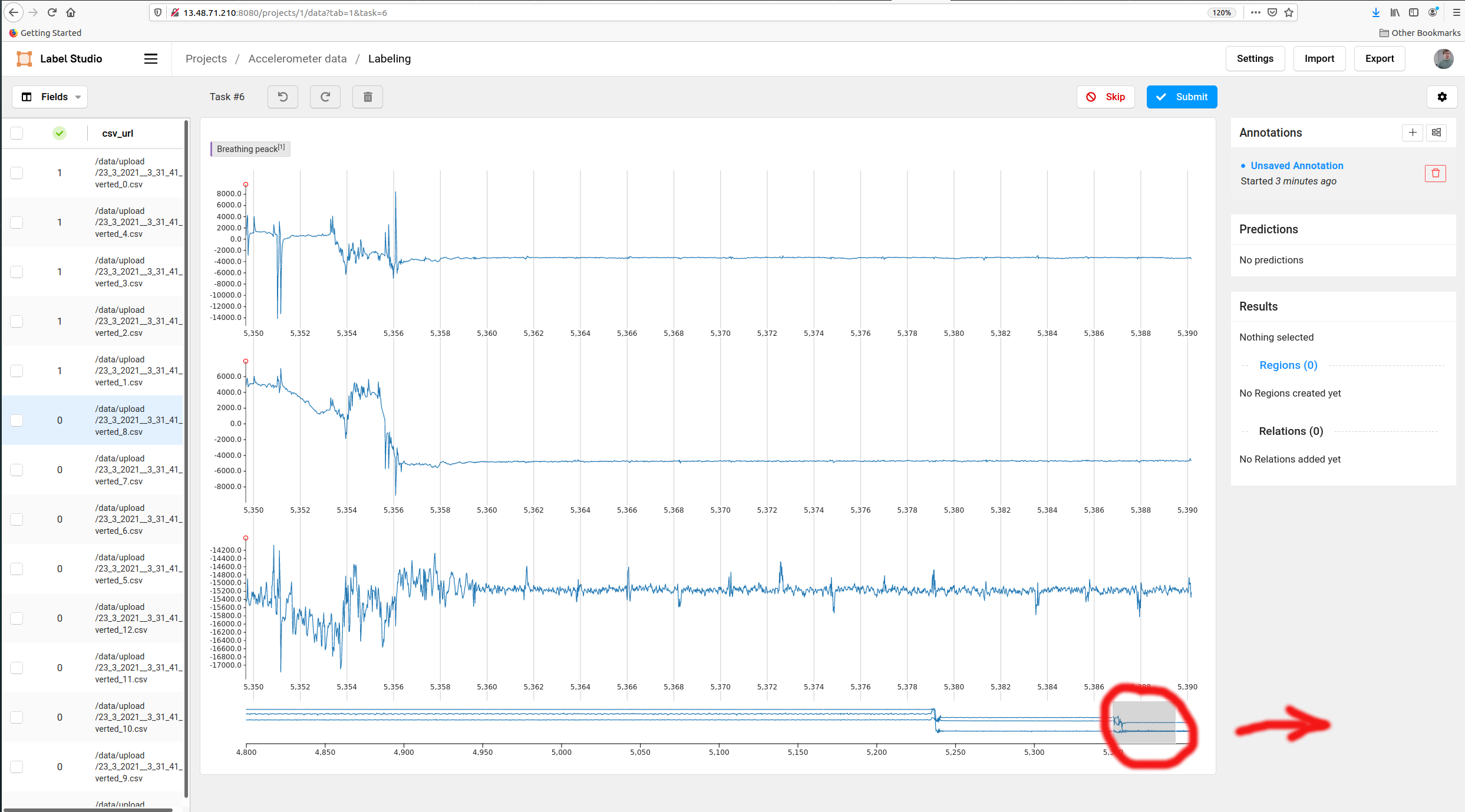 Emtpy screen when scroling to right side in timeseries labeling. · Issue #811 · HumanSignal ...