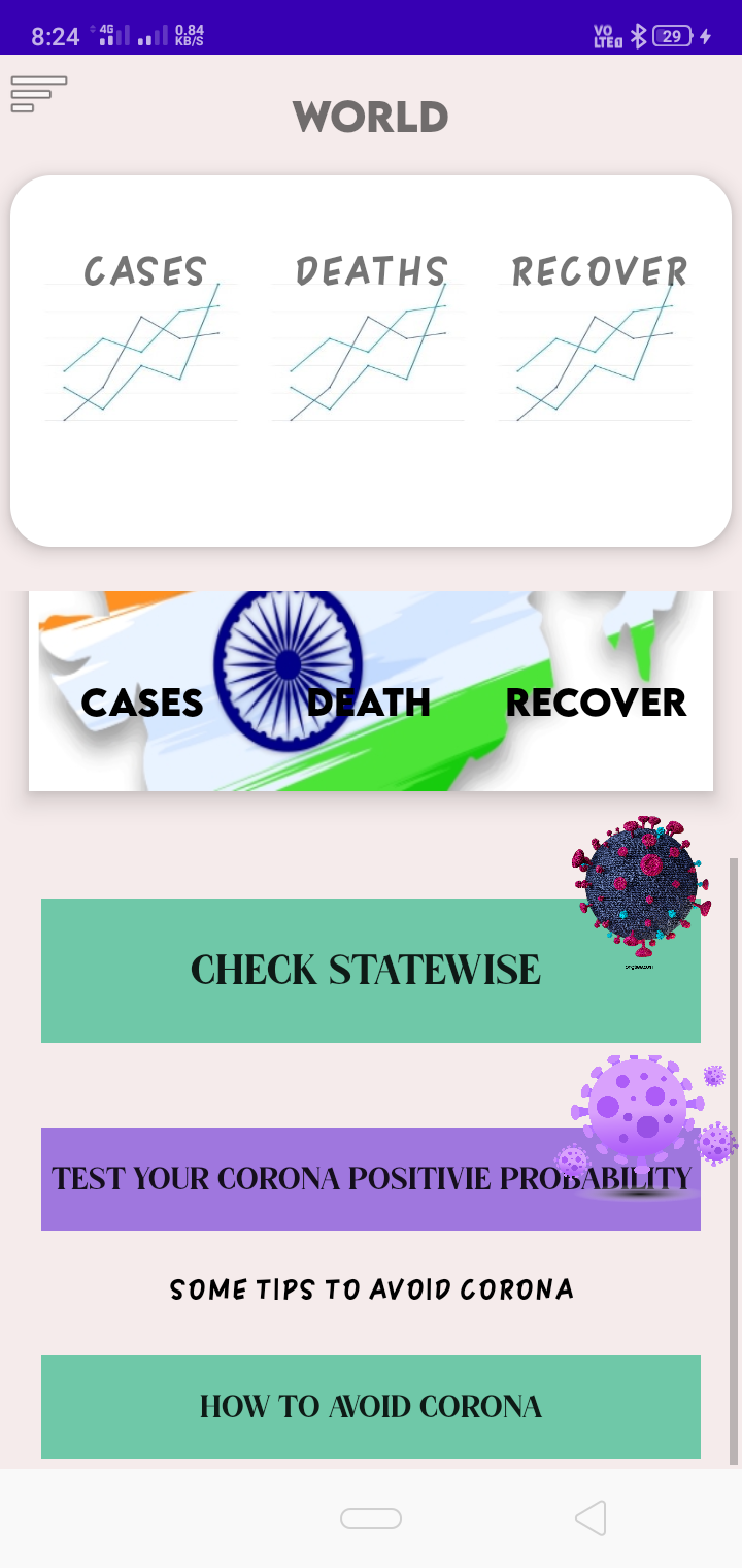 GitHub - Amiyaranjan12/corona-android-app: An android app that tracks ...