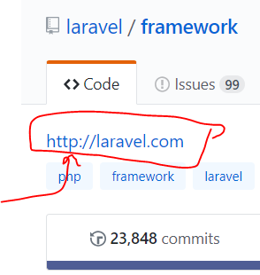 Update description link · Issue #27746 · laravel/framework · GitHub
