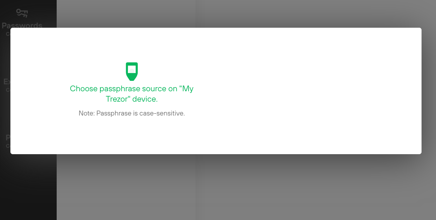 Suite modals UI bugs · Issue #1132 · trezor/trezor-suite · GitHub
