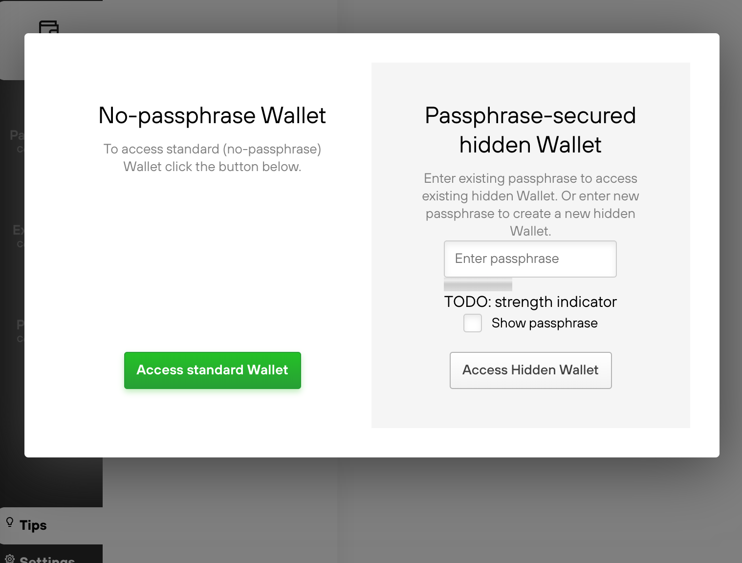 Suite modals UI bugs · Issue #1132 · trezor/trezor-suite · GitHub