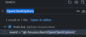 [BUG] Exit housing menu not opening? · Issue #183 · qbcore-framework/qb-houses · GitHub