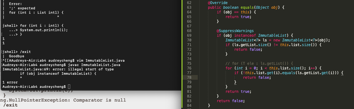 Lab 4 Level 4 not sure about what is the error · Issue #190 · nus-cs2030/2021-s1 · GitHub