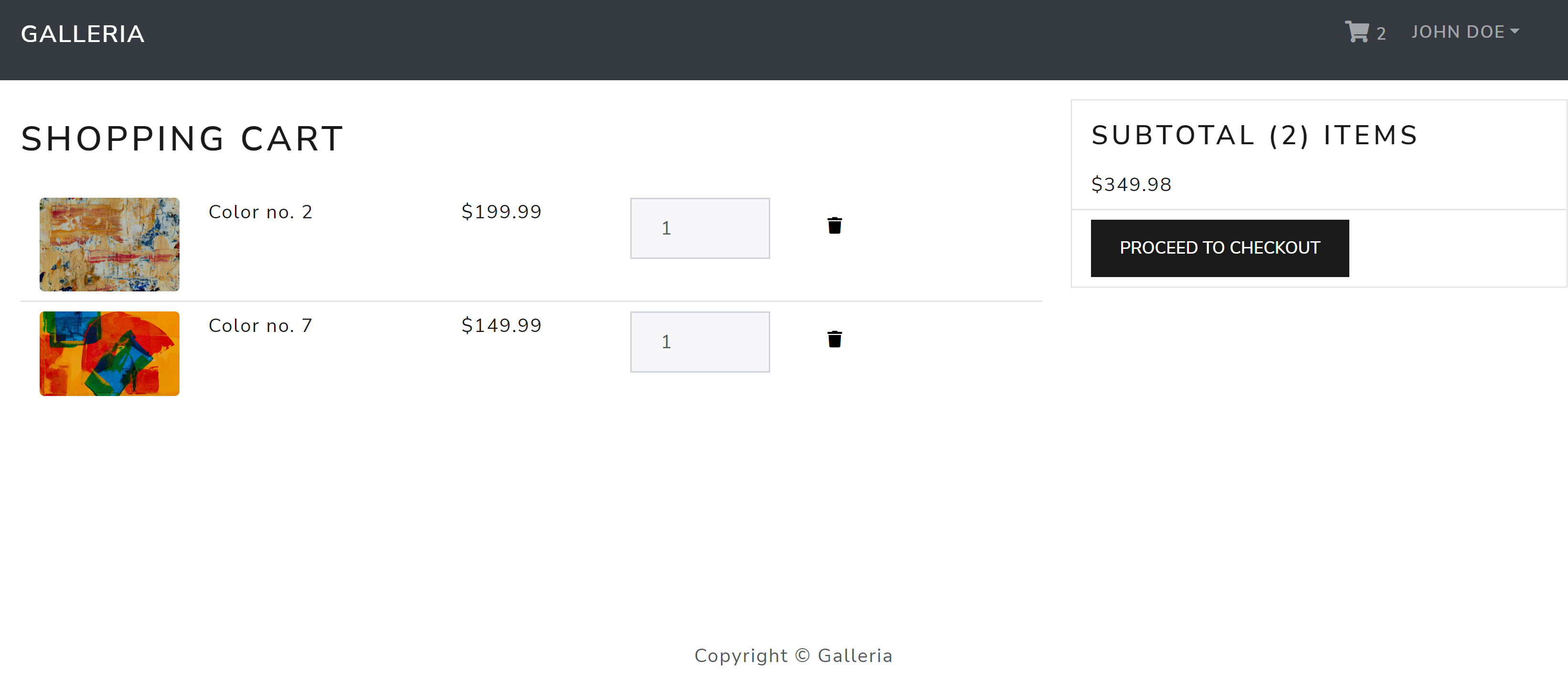 GitHub - whatthefoobar/galleria_shop: Galleria art print shop with React.js Javascript Redux ...