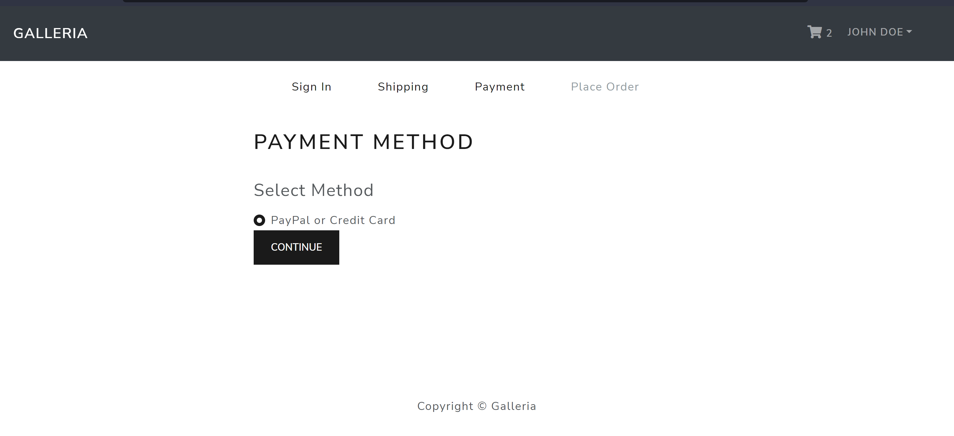 GitHub - whatthefoobar/galleria_shop: Galleria art print shop with ...