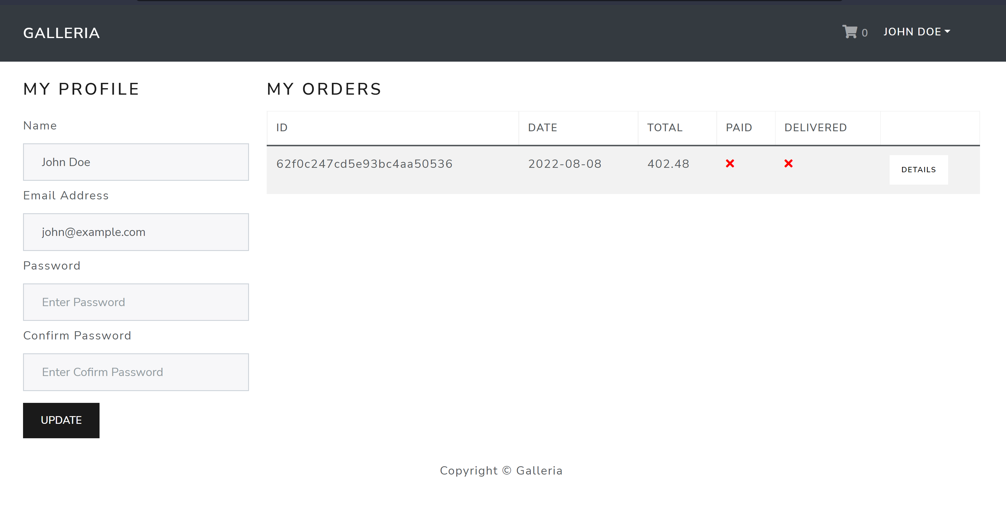 GitHub - whatthefoobar/galleria_shop: Galleria art print shop with ...