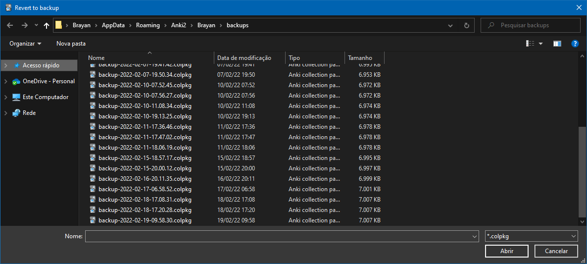 Improve restore backup dialog user friendliness · Issue #10362 · ankidroid/Anki-Android · GitHub