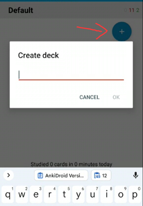 [Bug] Floating action button goes up after tapping "Create deck" · Issue #11019 · ankidroid/Anki ...