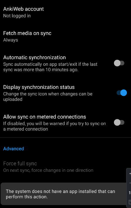 [BUG]: Cannot open login screen on Sync account preference with a parallel build · Issue #13583 ...