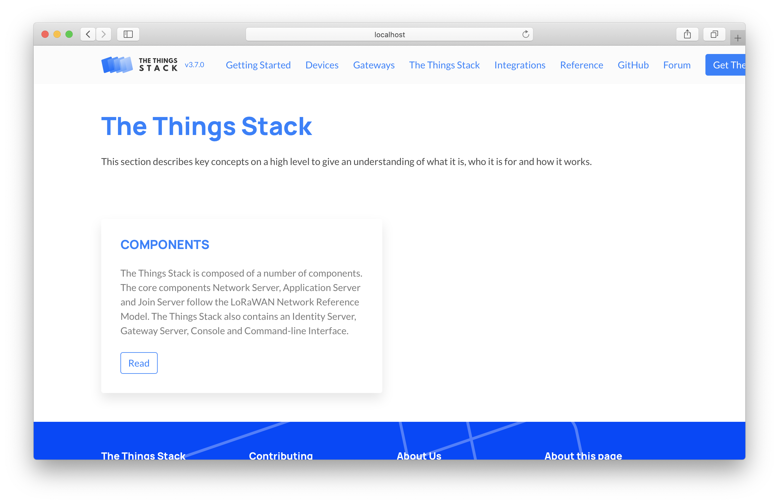 Restructure docs · Issue #2358 · TheThingsNetwork/lorawan-stack · GitHub