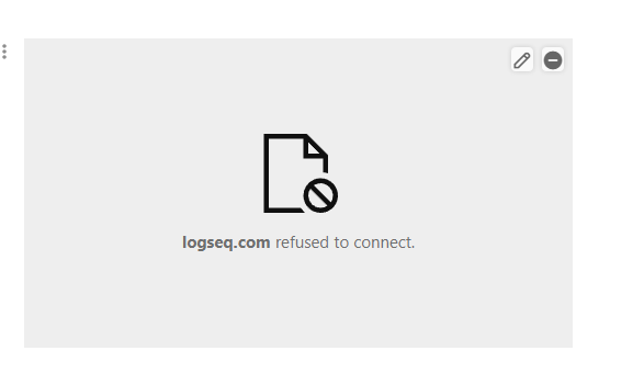 Unable To Embed Logseq In · Issue 3211 · Logseqlogseq · Github 