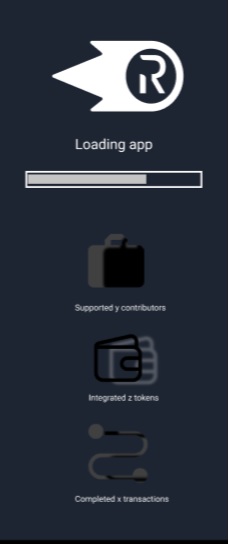 Creating a loading page. · Issue #339 · Ricochet-Exchange/ricochet-frontend · GitHub