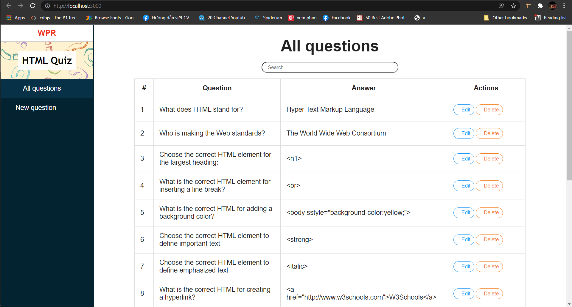 GitHub - ptnam0700/mern-quiz