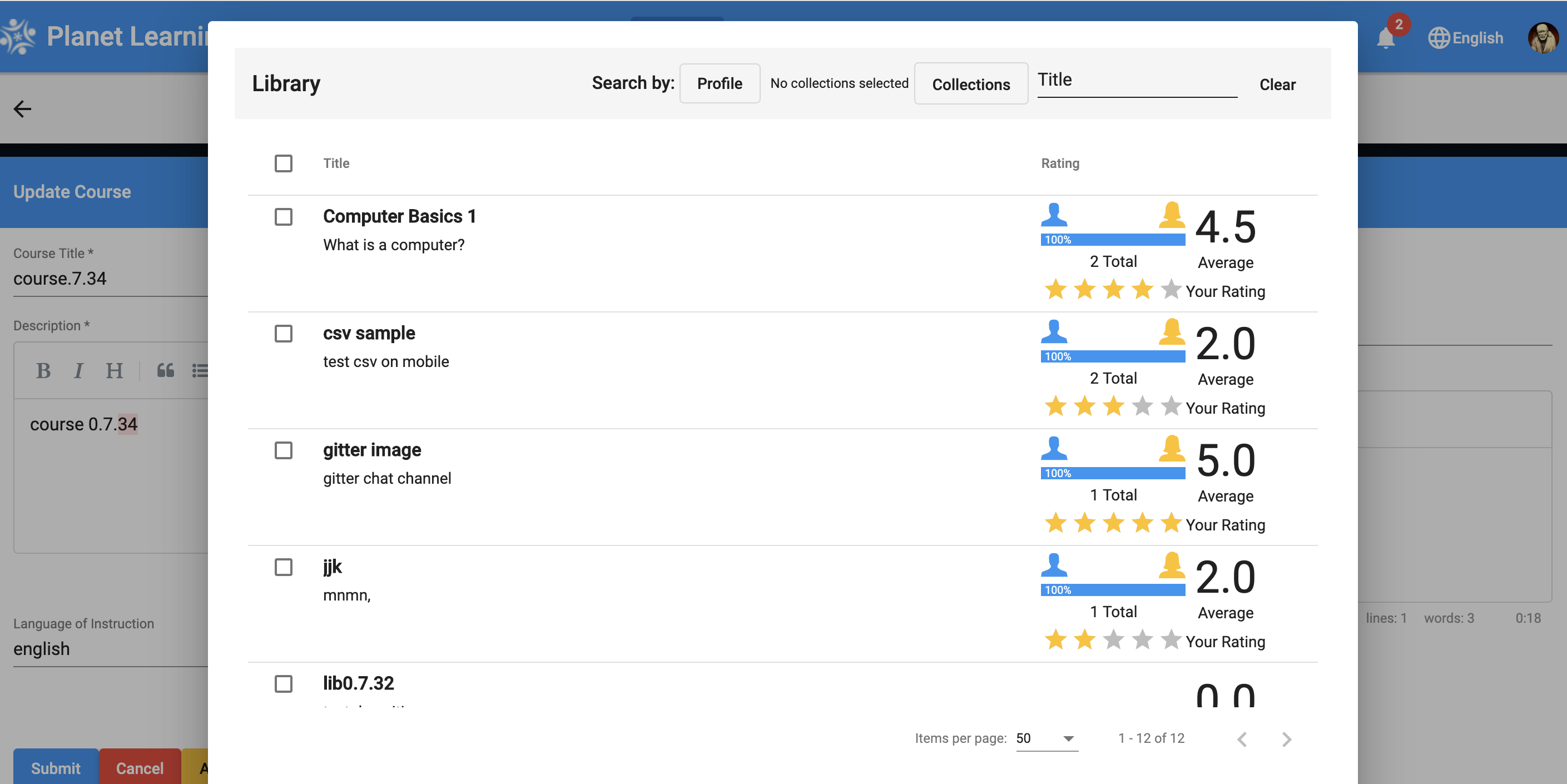 CourseAdd: Show title in resource add dialog. · Issue #3745 · open-learning-exchange/planet · GitHub