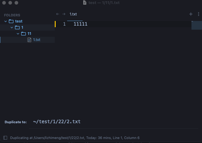 can not duplicate the file to a new directory · Issue #80 · math2001/FileManager · GitHub
