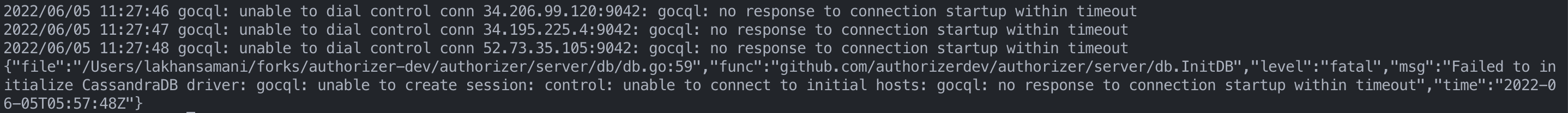 Support for ScyllaDB · Issue #177 · authorizerdev/authorizer · GitHub