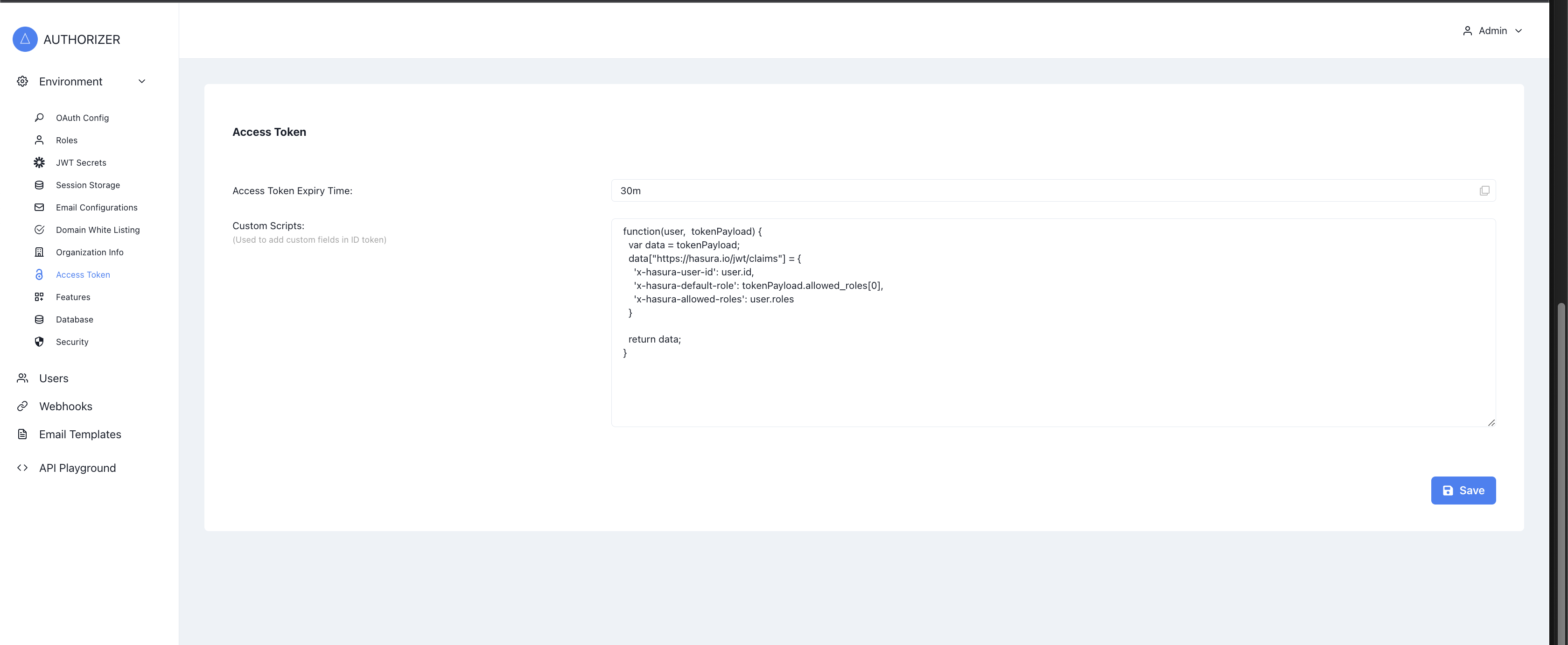 Question: How to configure custom claims · Issue #335 · authorizerdev/authorizer · GitHub