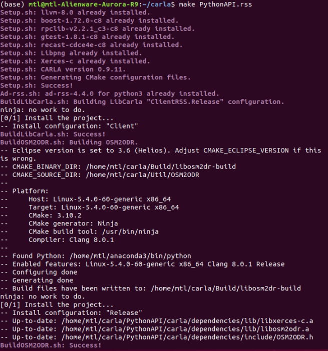 Errors when building RSS dependencies · Issue #3835 · carla-simulator ...