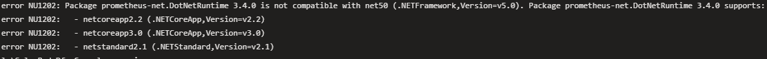 Add Support For Net50 · Issue 44 · Djluckprometheus Netdotnetruntime · Github