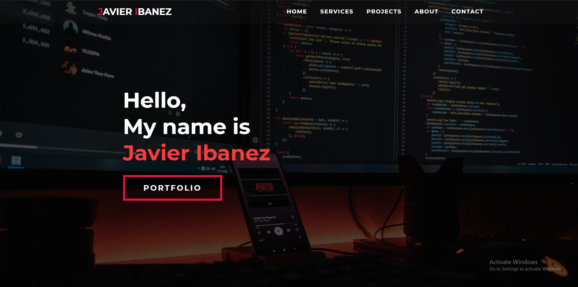GitHub - Ibanez92/Responsive_Portfolio: This is a portfolio created ...