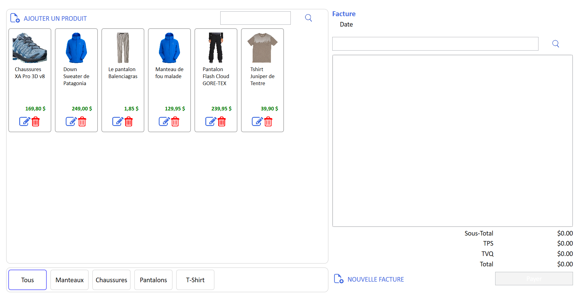 GitHub - raphaelgrougnet/Abibas-POS: Une application simulant le point de vente d'un magasin de ...