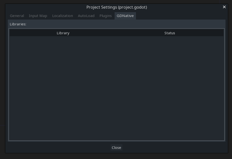 Cannot set library for GDNativeLibrary · Issue #14618 · godotengine/godot · GitHub