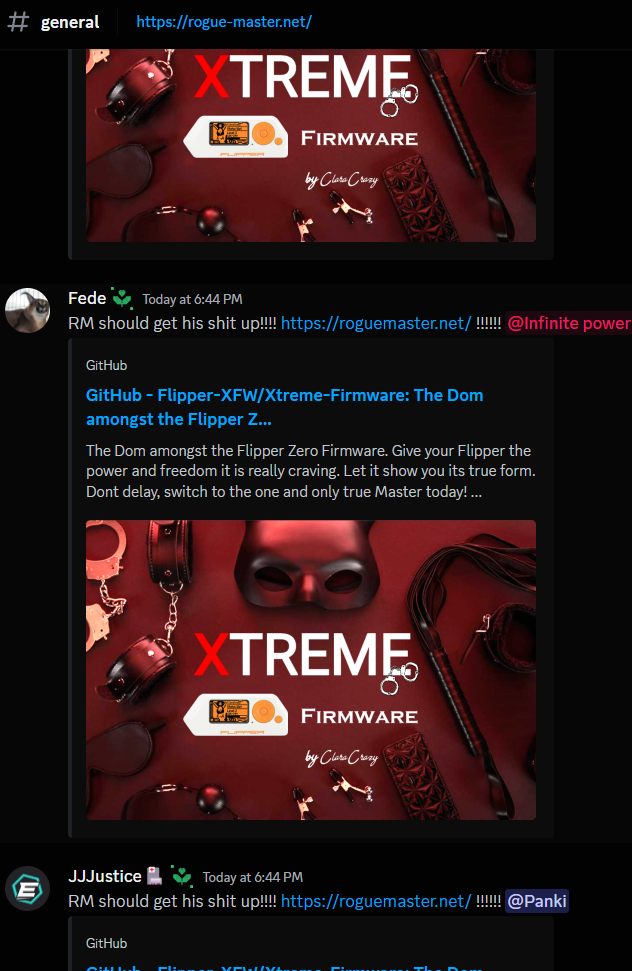 Pointing Out Something · Issue 432 · Flipper Xfwxtreme Firmware · Github