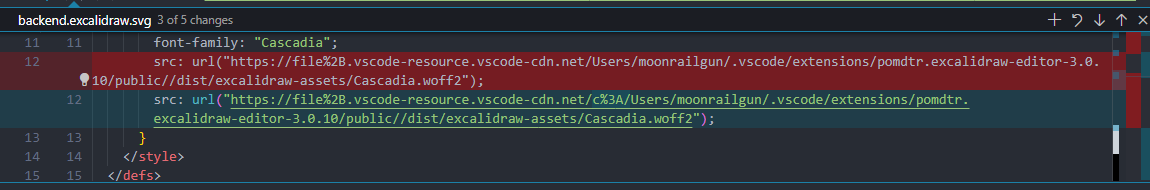 Font `Virgil, Segoe UI Emoji` within SVG - not rendered in Github / Markdown · Issue #28 ...