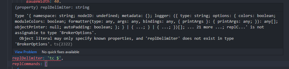 Why remove repl in .d.ts file? its not match document in website. · Issue #1134 · moleculerjs ...