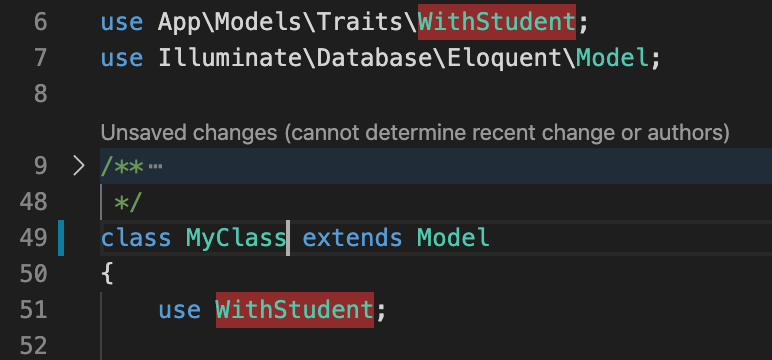 Highlight unused class bug · Issue #1227 · bmewburn/vscode-intelephense · GitHub
