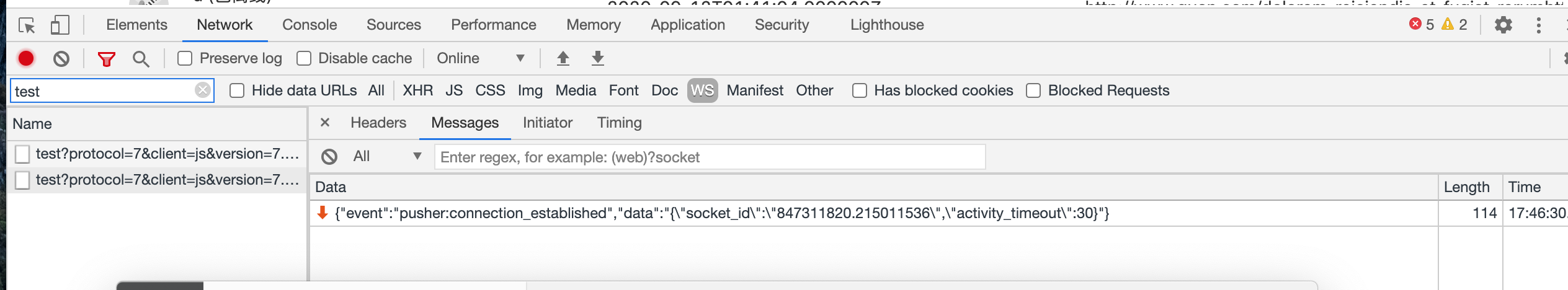 403 error · Issue #545 · beyondcode/laravel-websockets · GitHub