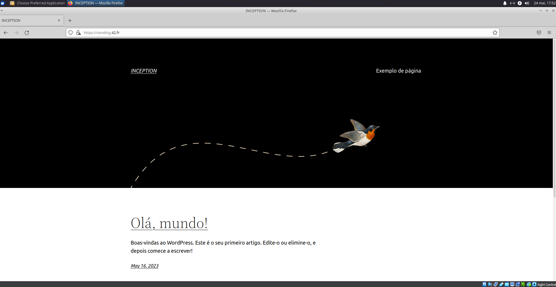 GitHub - rafalacerda1530/Inception: A Docker struct