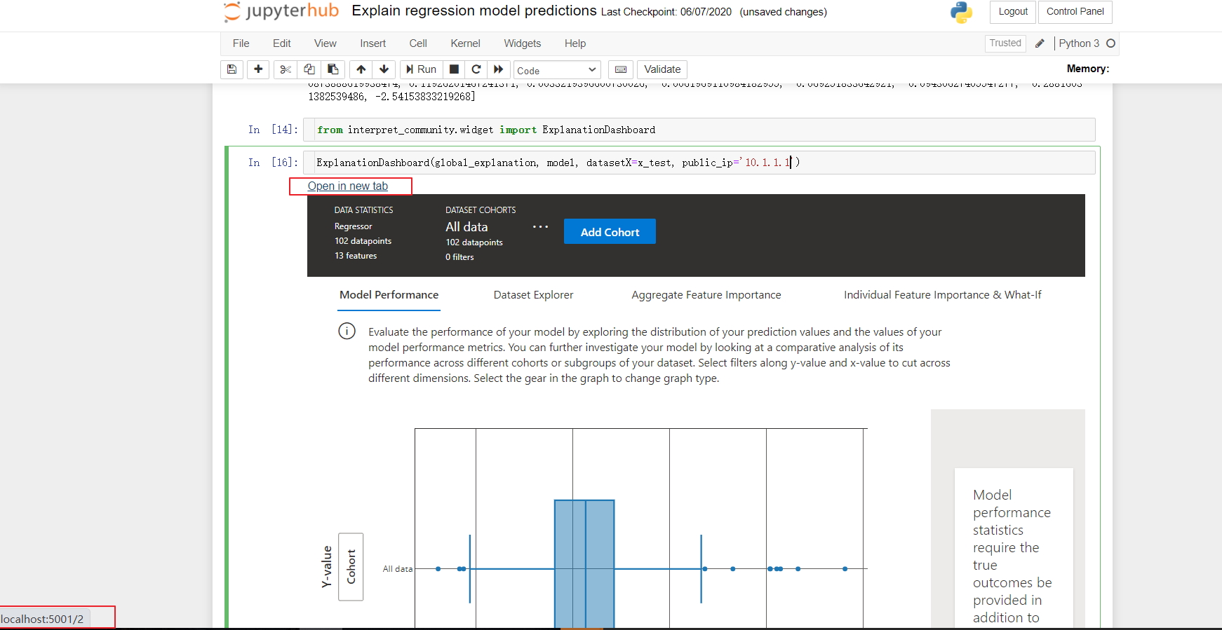 Azure DSVM(ubuntu 18.04) can't run ExplanationDashboard · Issue #308 · interpretml/interpret ...