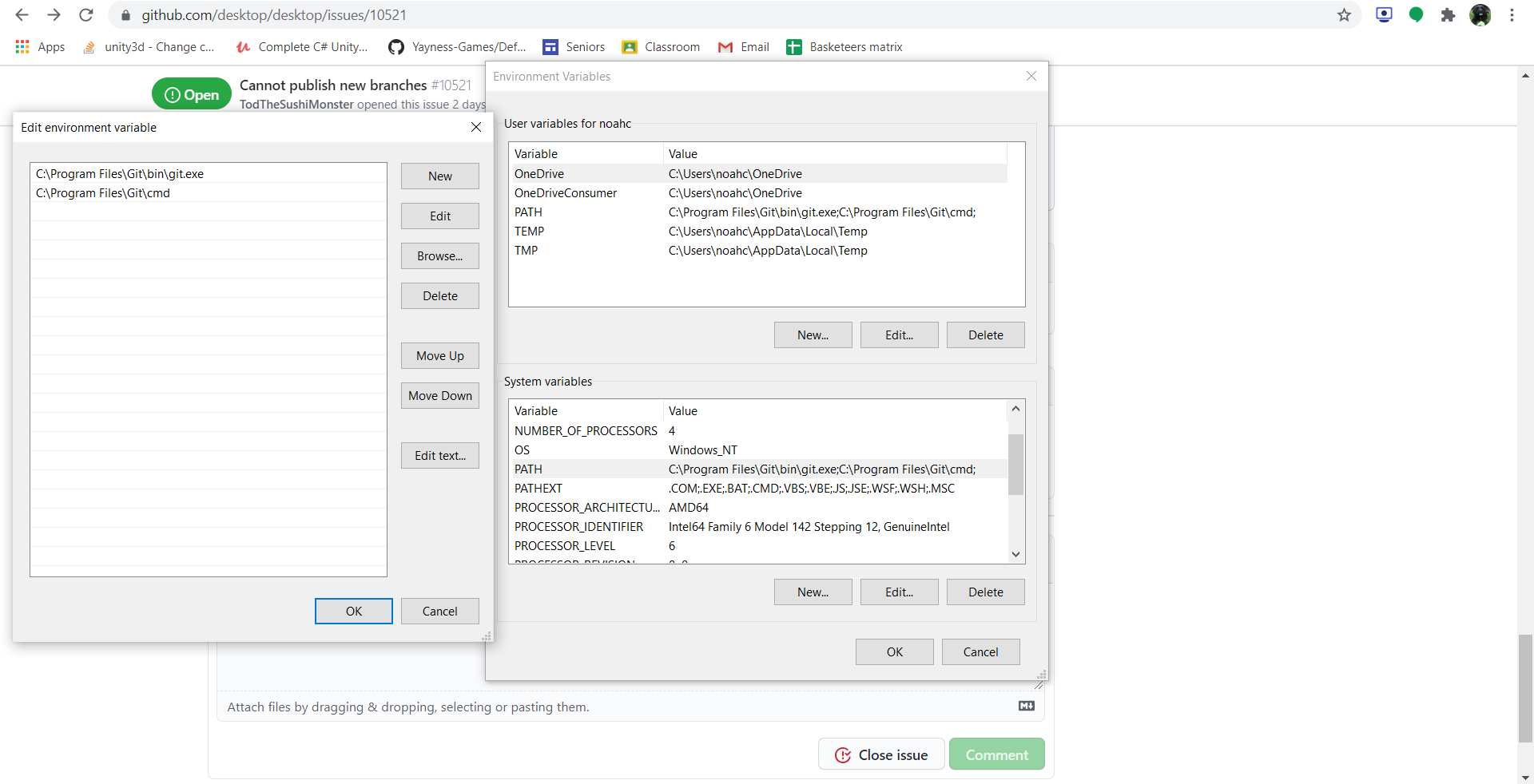 Cannot publish new branches · Issue #10521 · desktop/desktop · GitHub