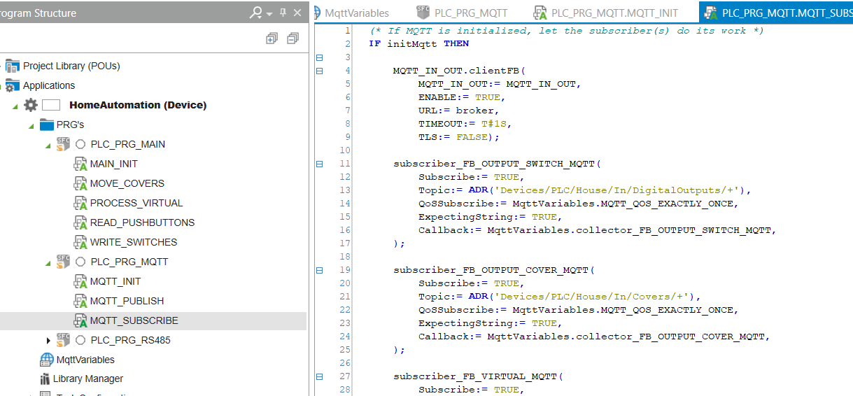 MQTT switch · Issue #124 · MichielVanwelsenaere/HomeAutomation.CoDeSys3 · GitHub