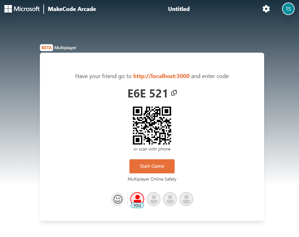 [multiplayer] Show game title in header · Issue #5250 · microsoft/pxt-arcade · GitHub