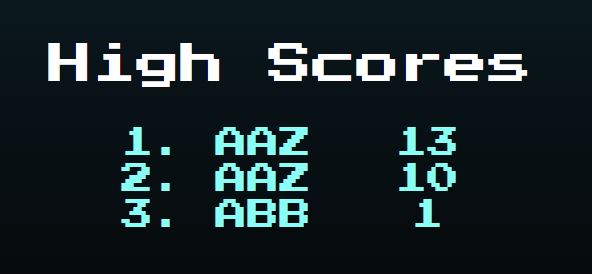 High Score Initials Not Saved Correctly · Issue 5357 · Microsoftpxt Arcade · Github