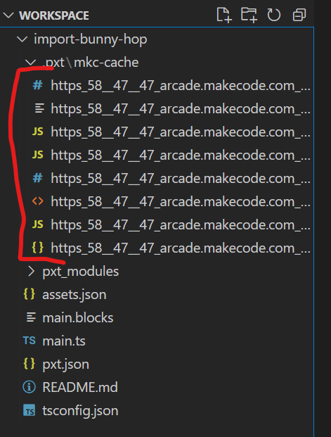 Collapse or hide the mkc-cache folder when importing a project · Issue #46 · microsoft/vscode ...